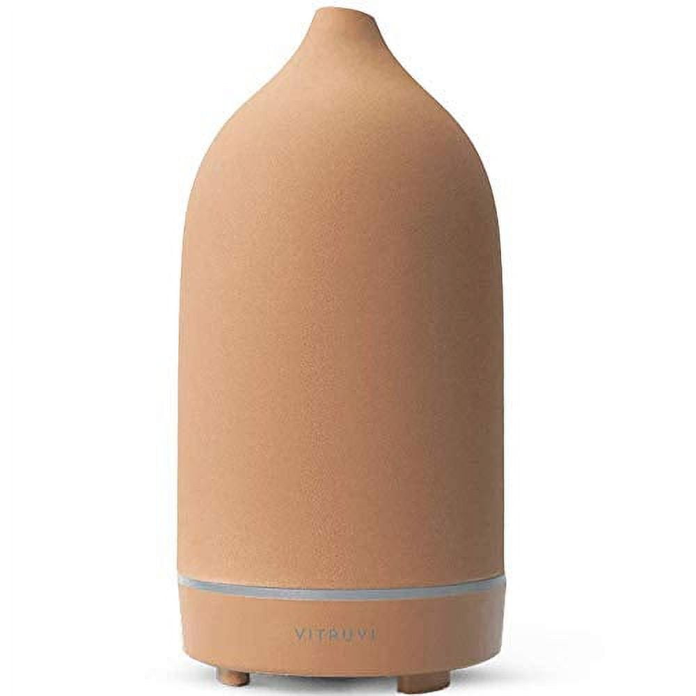 Vitruvi Stone Diffuser, Ceramic Ultrasonic Essential Oil Diffuser for ...