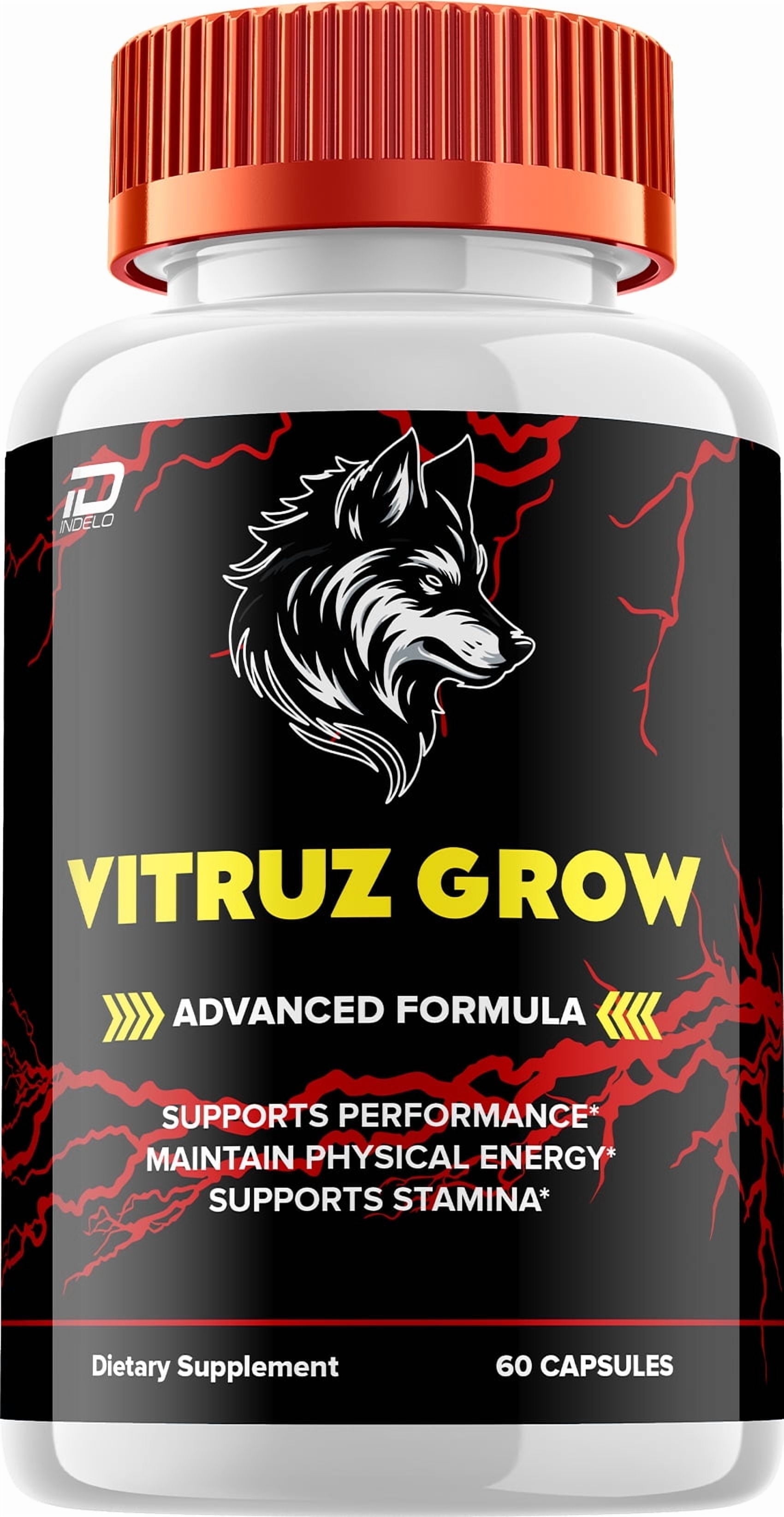 Vitruz Grow for Men Capsules – VitruzGrow Vitamin Complex Pills, Energy ...