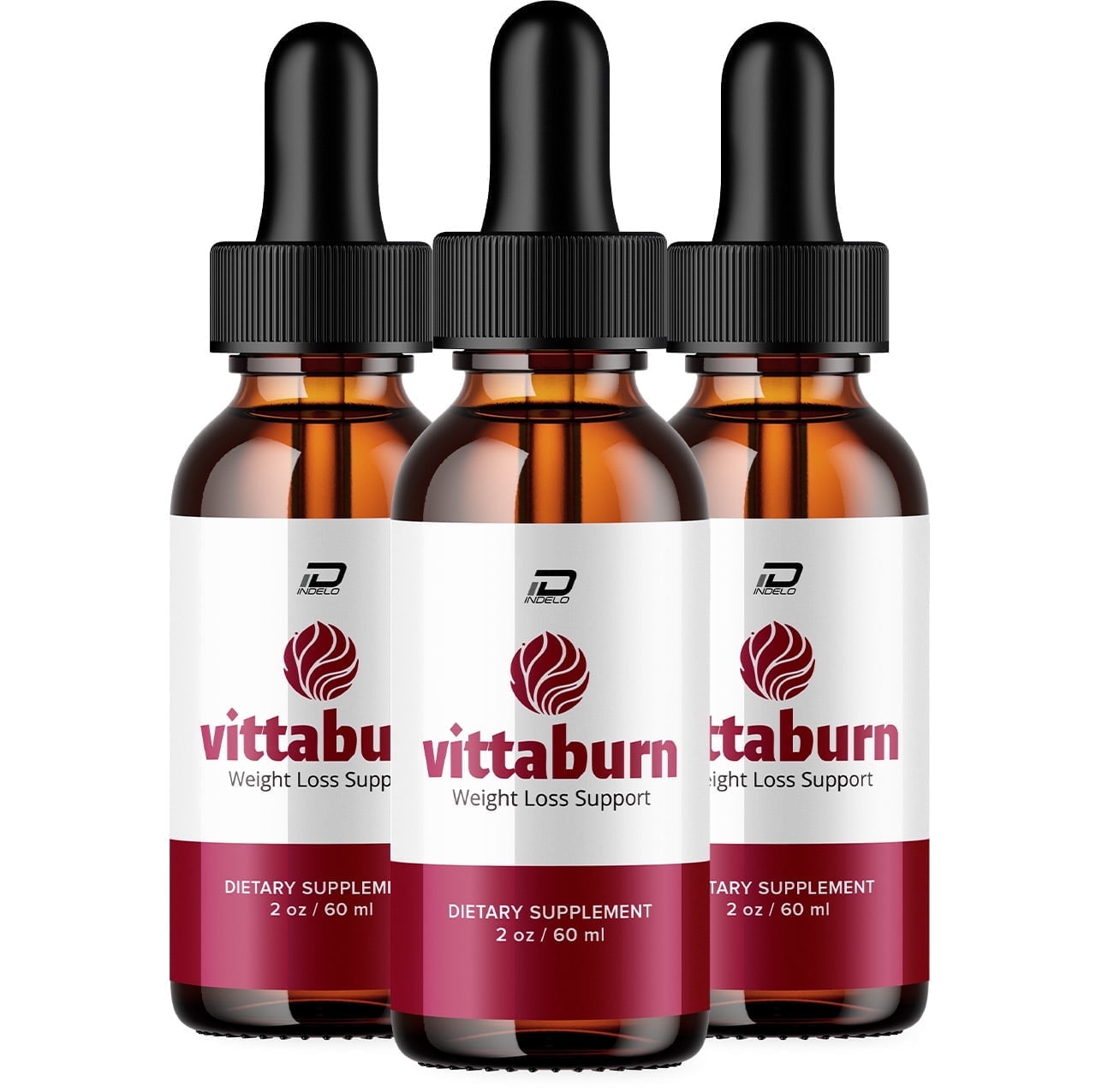 Vittaburn Liquid Burn Supplements, Antioxidant Drops, Extra Strength, 3 ...