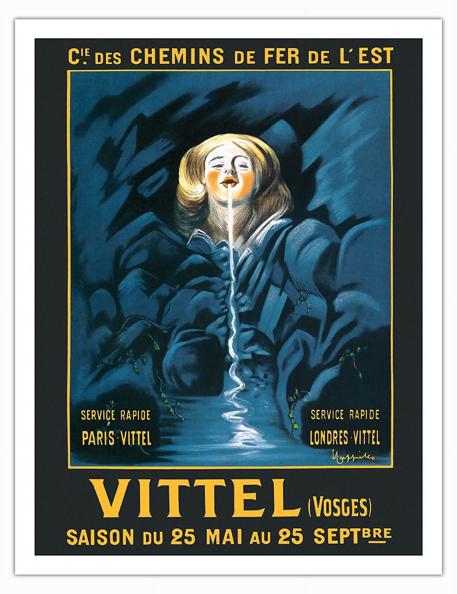 Vittel French Spa - Spring Water from The Vosges Mountain Ranges of ...