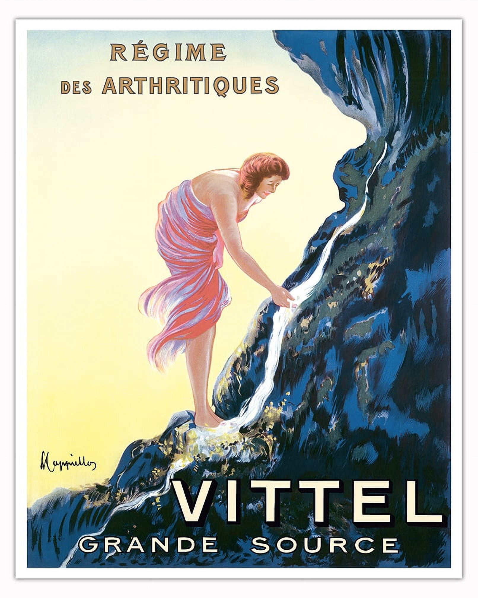 Vittel Grande Source Spring Water - Arthitic Diet (Régime des ...