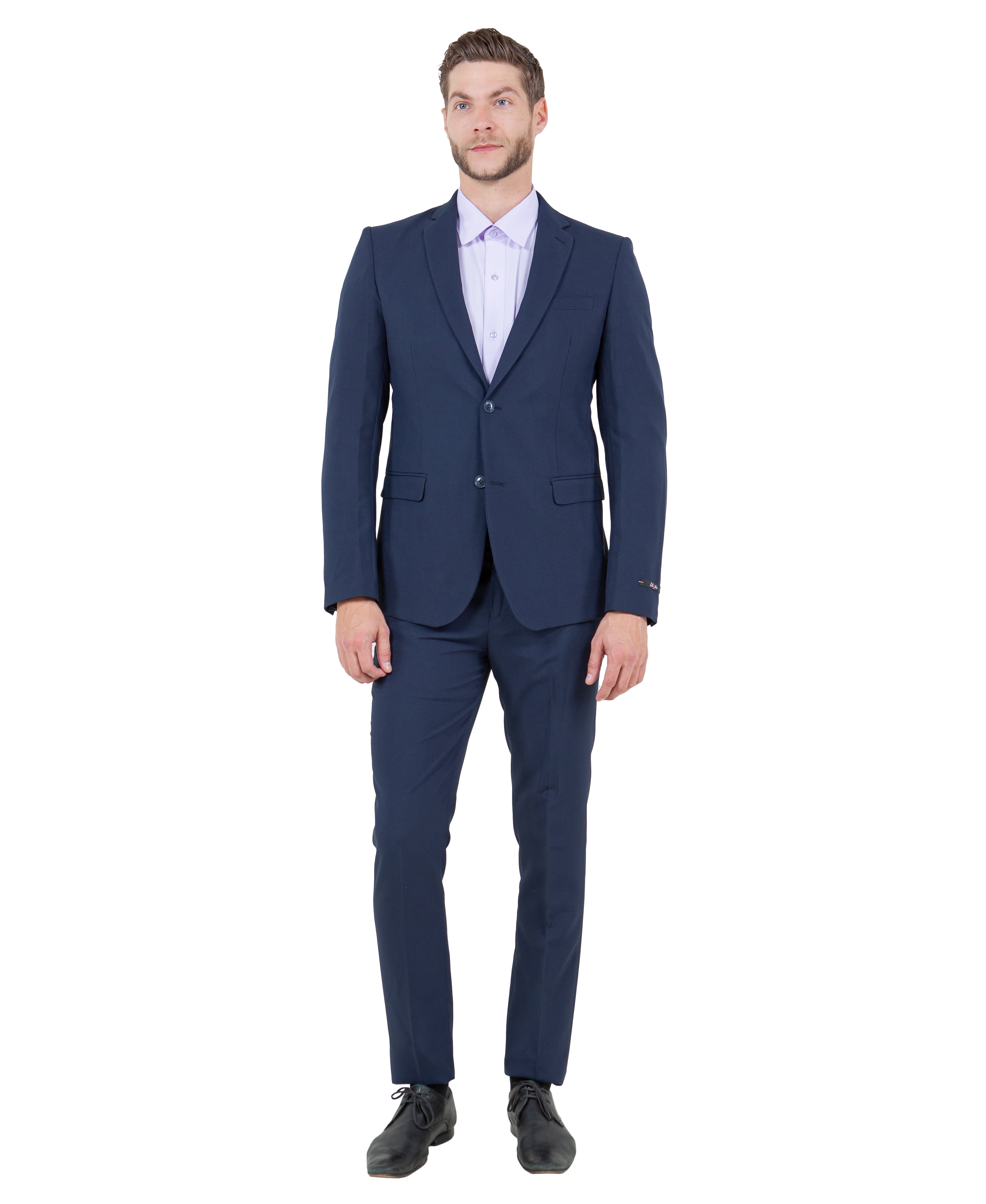 Vitto 2-Piece Suit Set with Jacket and Dress Pants, Hybrid Fit(Slim To ...
