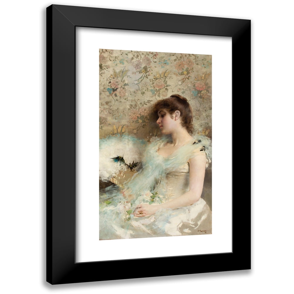 Vittorio Matteo Corcos 10x14 Black Modern Framed Museum Art Print ...