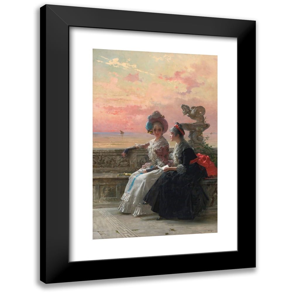 Vittorio Matteo Corcos 11x14 Black Modern Framed Museum Art Print ...