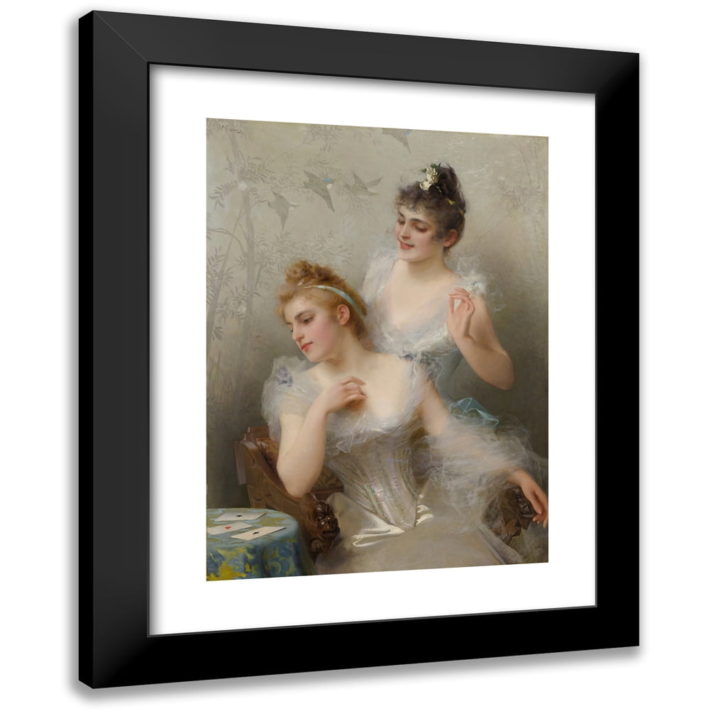 Vittorio Matteo Corcos 11x14 Black Modern Framed Museum Art Print ...