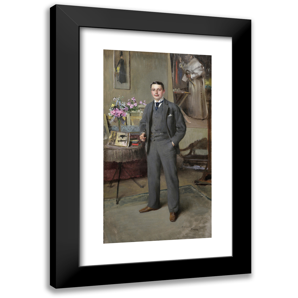 Vittorio Matteo Corcos 15x24 Black Modern Framed Museum Art Print ...