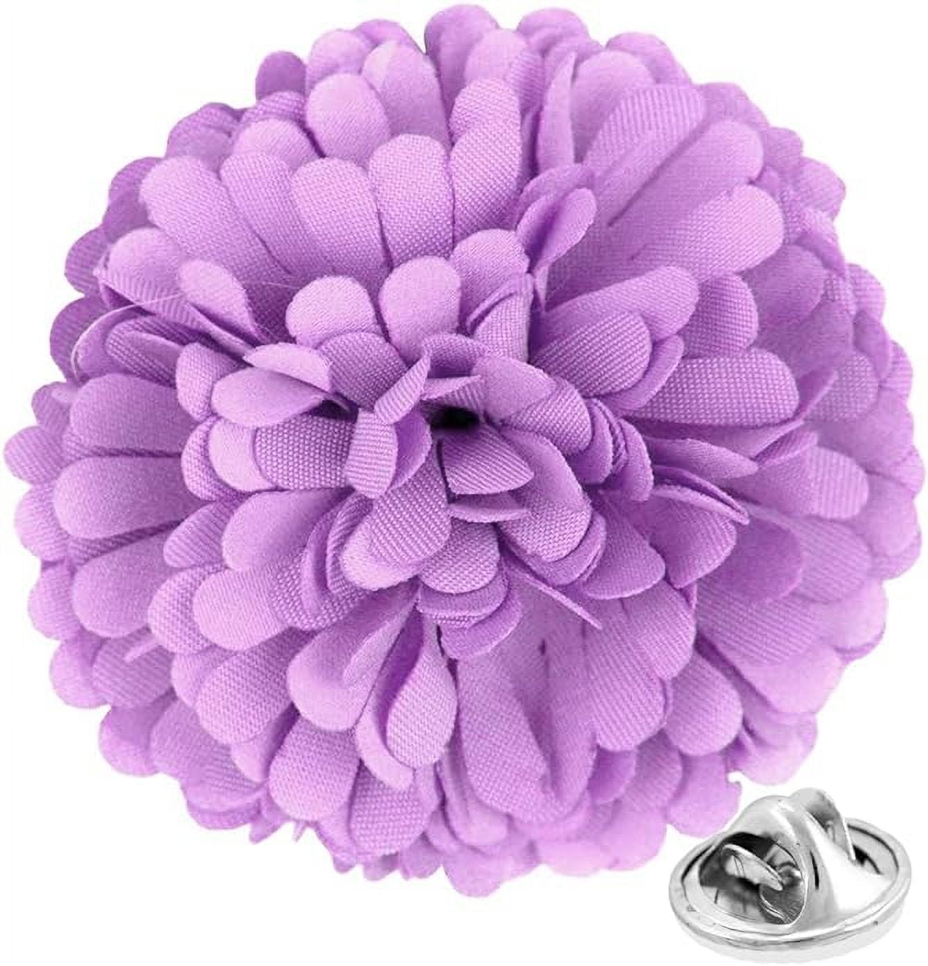 Vittorio Vico Men's Formal Carnation Flower Lapel Pin - Walmart.com