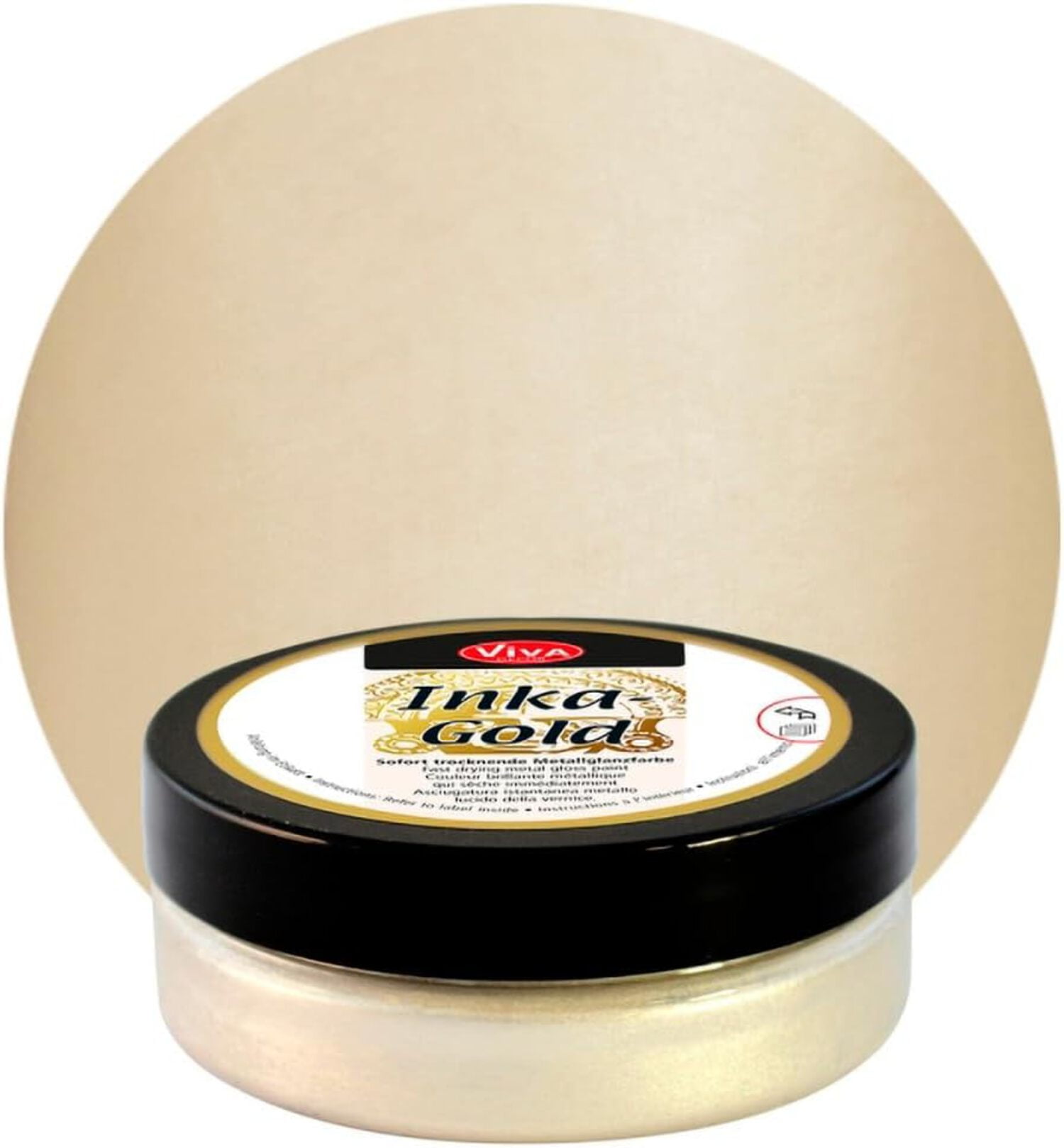 Viva Decor Inka Gold Gilding Wax2.3 oz (Old Silver) - Wax-Based ...