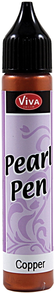 Viva Decor Pearl Pen 25ml-Copper - Walmart.com