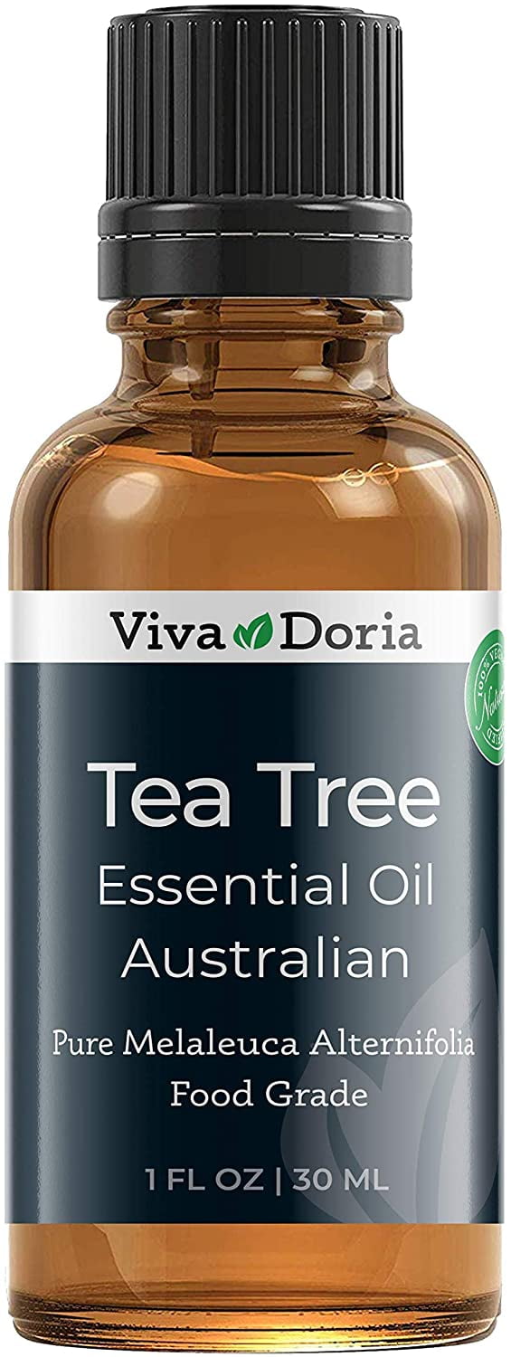 Viva Doria 100% Pure Tea Tree Essential Oil, Undiluted, Food Grade ...