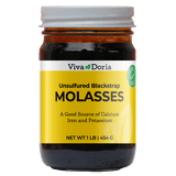 Viva Doria Unsulfured Blackstrap Molasses, 16 oz Glass Jar - Walmart.com
