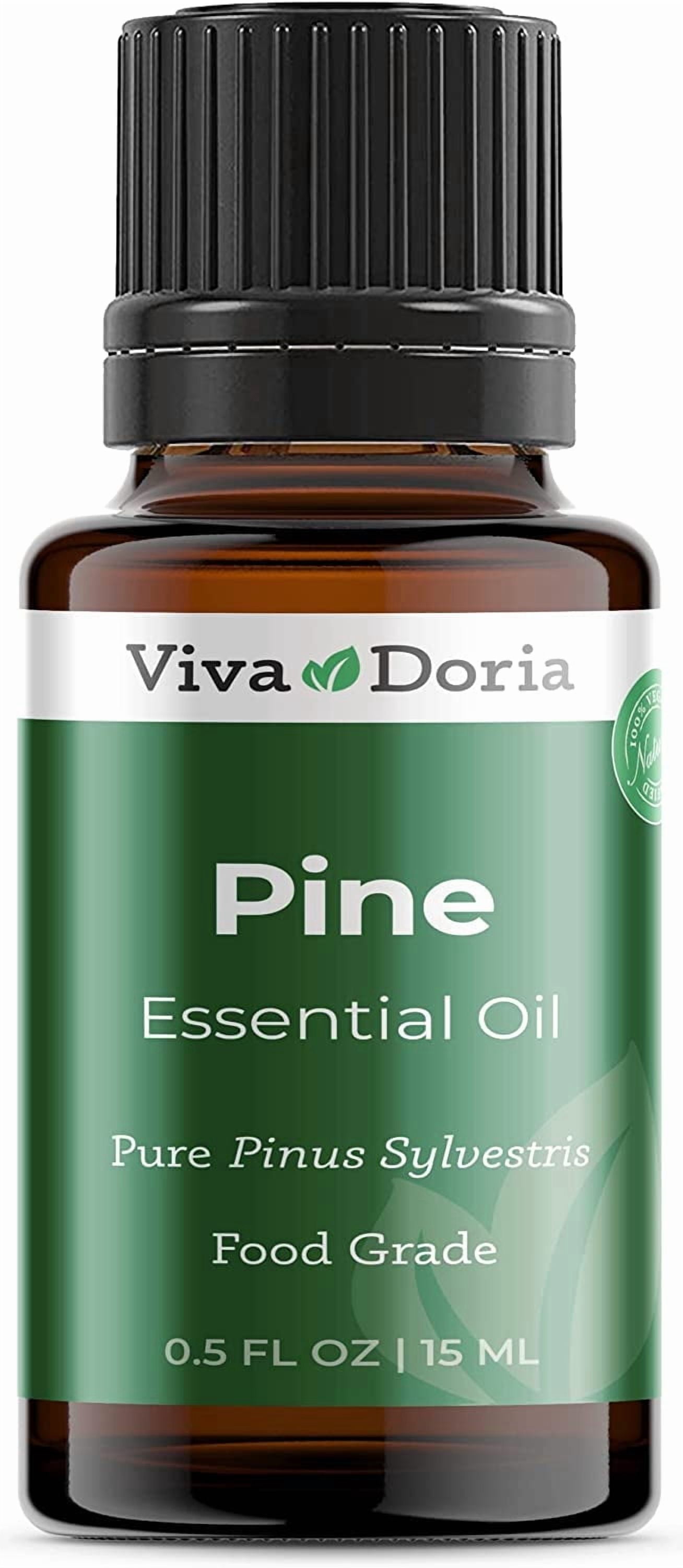 Viva Doria Pine Needle Essential Oil, 15 ml (0.5 fl oz) – Food Grade ...
