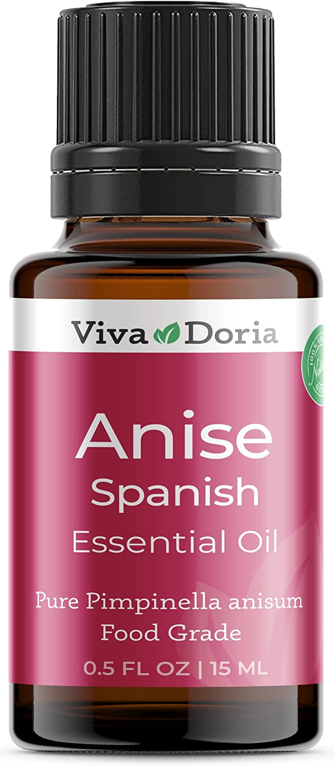 Viva Doria Pure Anise Essential Oil, Food Grade, 0.5 Fl oz - Walmart.com