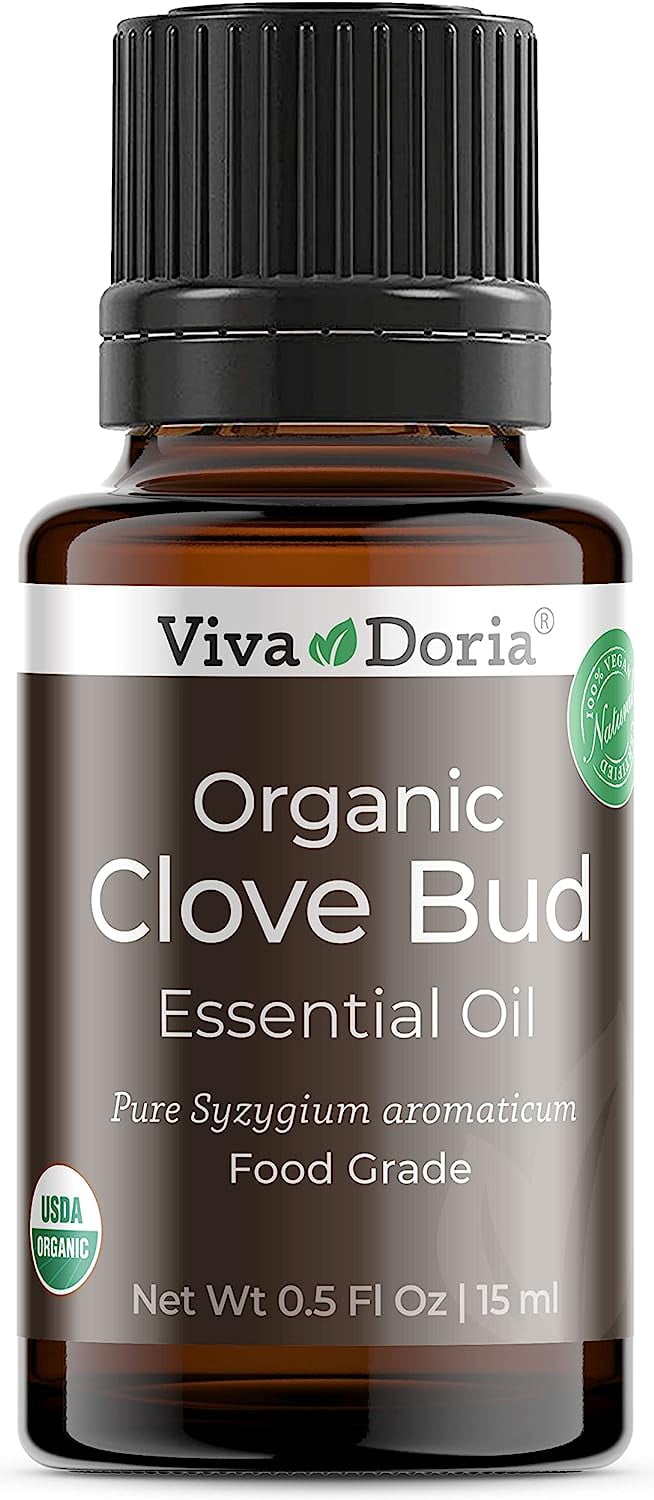 Viva Doria Pure Clove Bud Essential Oil, Food Grade, 15 mL - Walmart.com