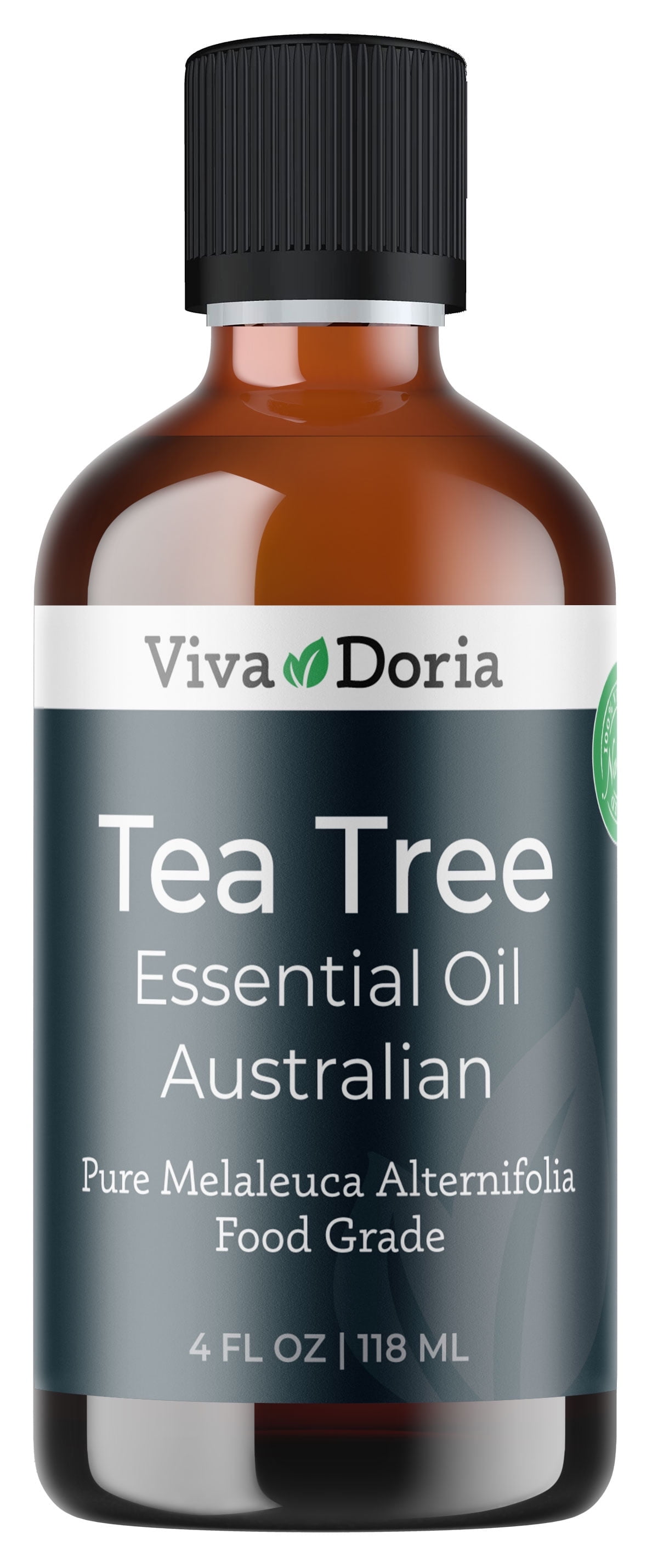 Viva Doria Pure Undiluted Food Grade Tea Tree Essential Oil 118 mL (4 ...