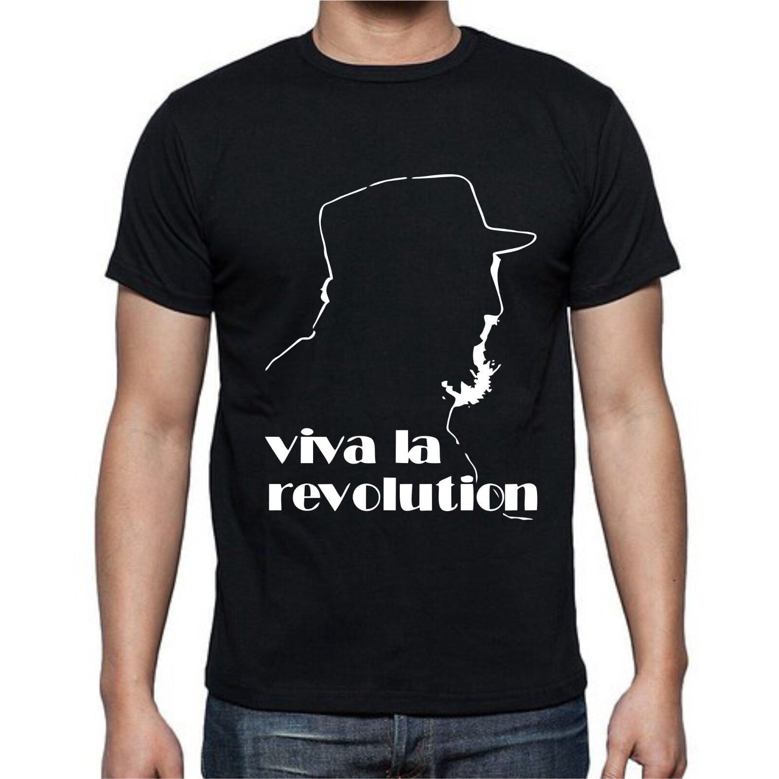 Viva La Revolution Anonymous Revolt Fight Back T-shirt Tee - Walmart.com