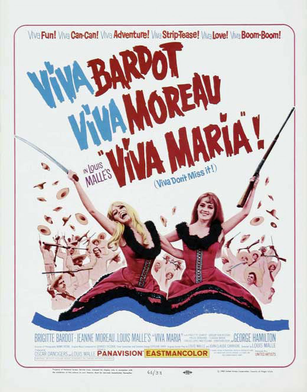 Viva Maria! - movie POSTER (Style A) (11" x 17") (1965) - Walmart.com