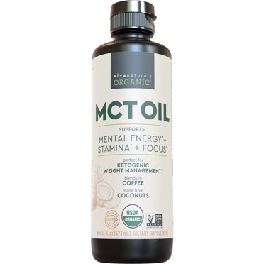 Bulletproof MCT Oil 16 Ounces with C8 and C10 for Energy and Brain ...