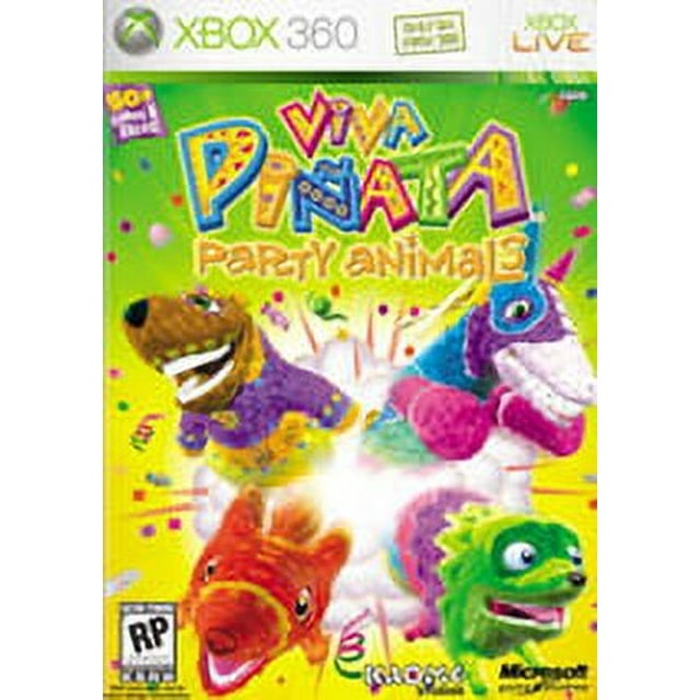 Pre-Owned Viva Piata Party Animals (Xbox 360) - Walmart.com