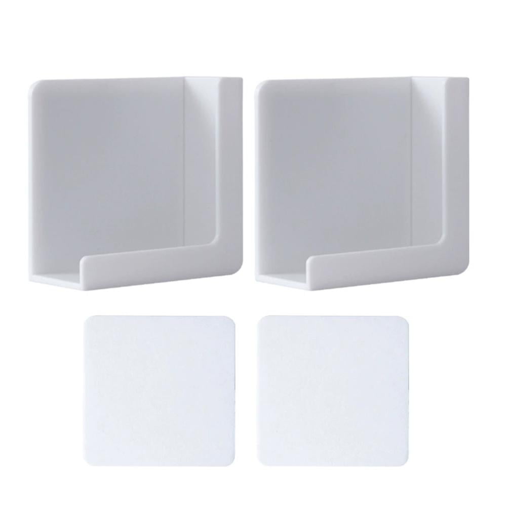 VivaFlex 2 Pcs Wall Mount Phone Holder with Magnetic Sticker Cell Phone ...