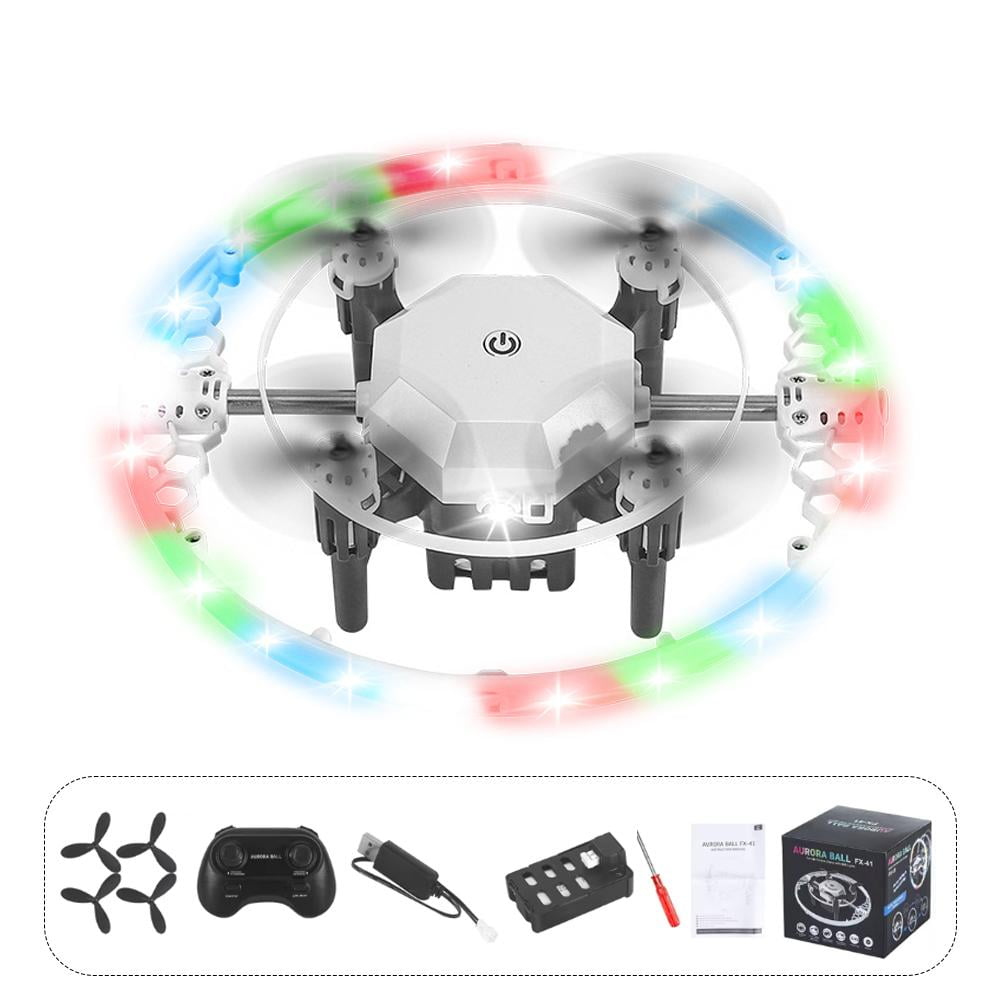 VivaFlex Drone Mini Drone with Captivating RGB LED Light 360 Degree FlipBuiltin Rechargeable ...