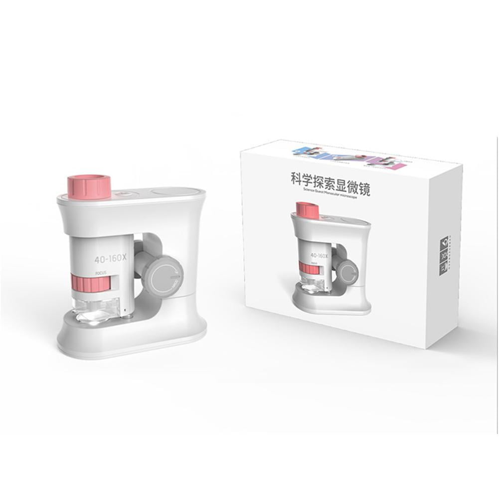 VivaFlex Kid Science Experiment Pocket Microscope Toy Kit 40160x ...