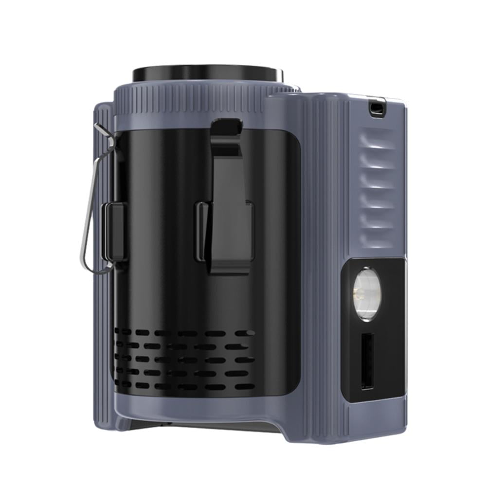 VivaFlex Outdoor Hanging Waist Fan LED Light Power Bank Emergency ...