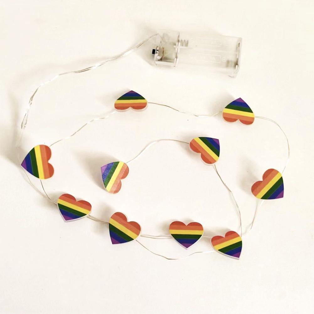 VivaFlex Valentines Day Decorative LED Love Red Lips Light String ...