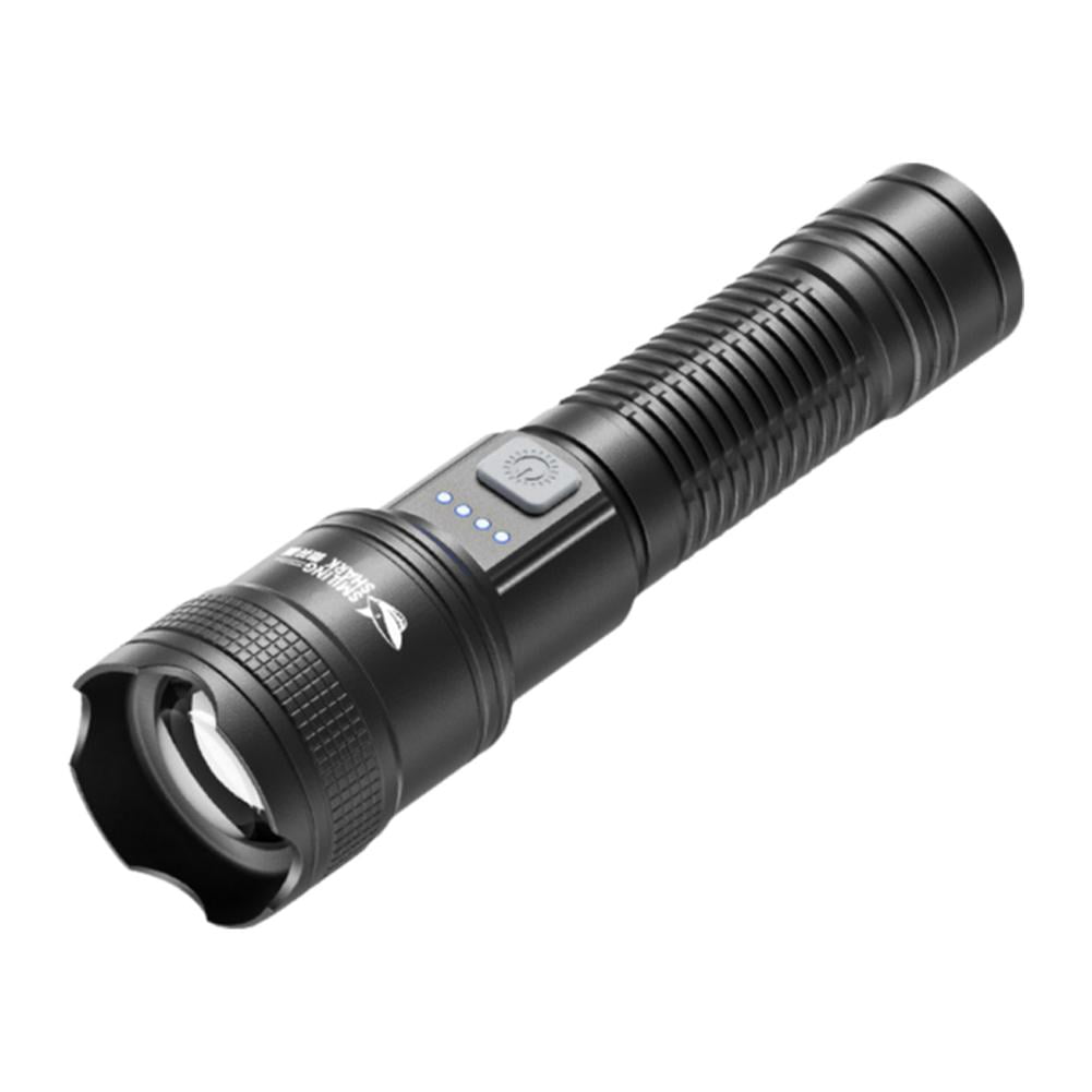 VivaFlex Zoomable lampu suluh terang jarak jauh waterproof torch light ...