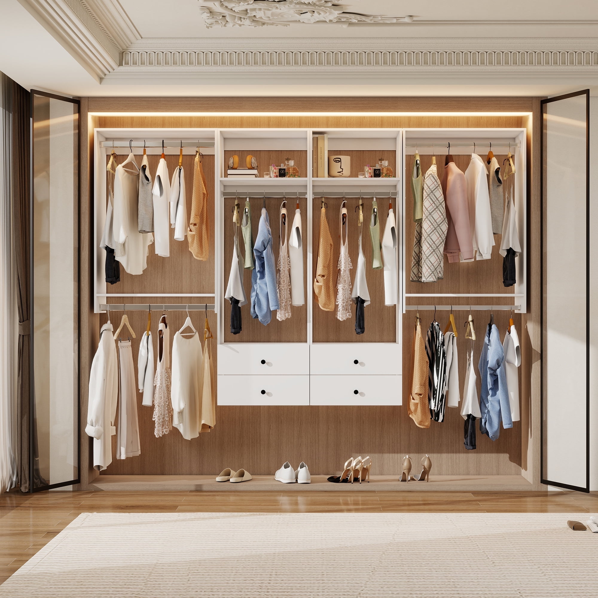 VivaVista Closet Organizers and Storage System, Modular Closet Systems ...