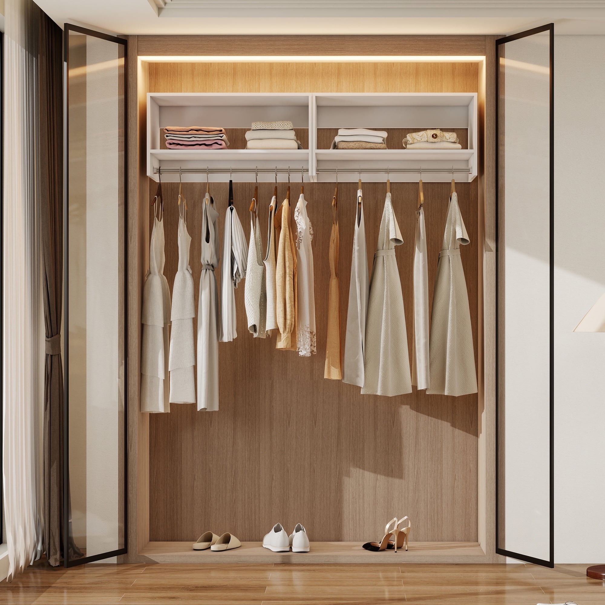 VivaVista Closet Organizers and Storage, Wall Mount Closet Organizer ...