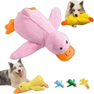 The Mellow Dog Calming Duck Stuffed Duck Dog Toy for Indoor Puppy ...