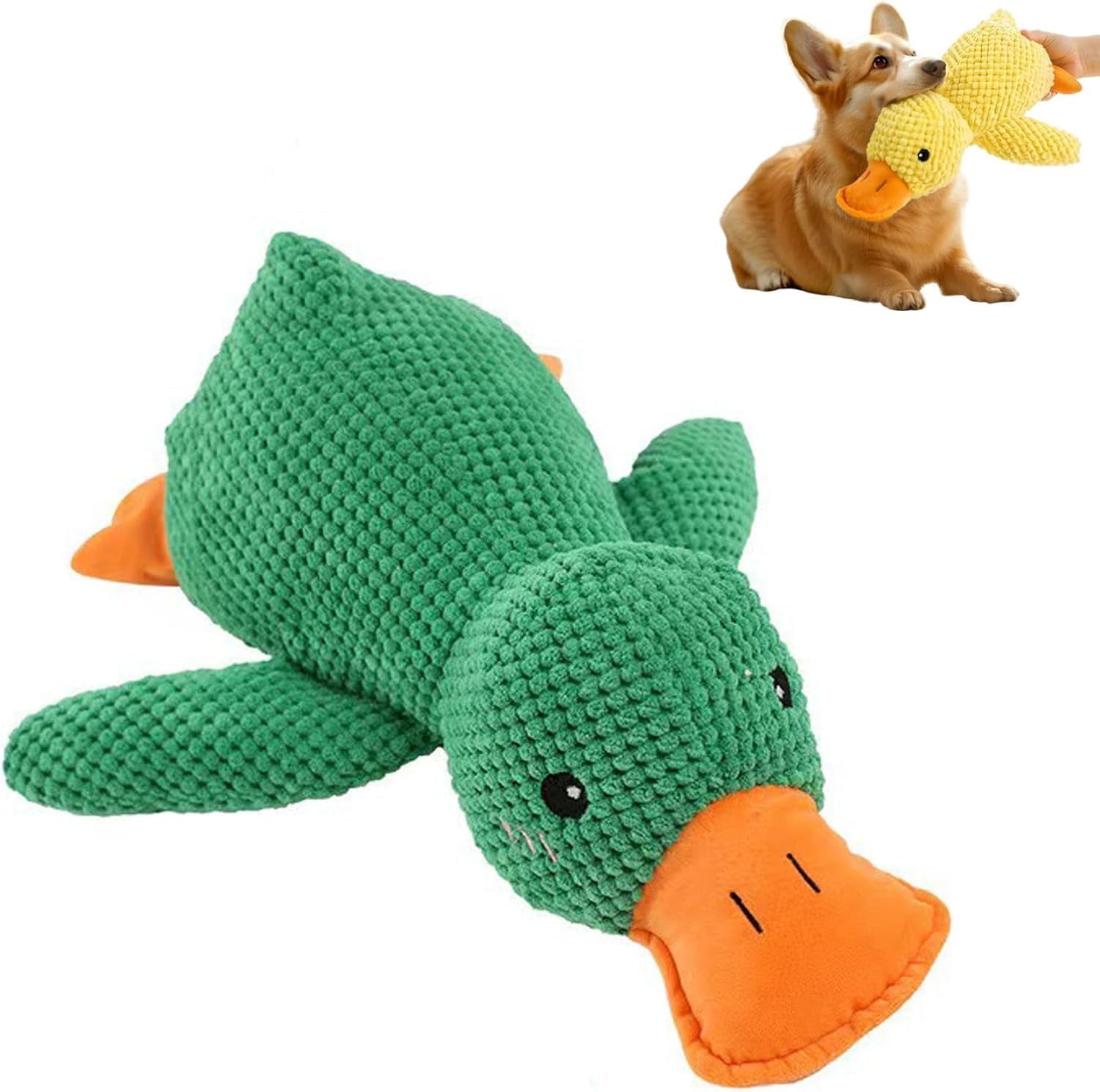 Vivahine Calming Duck Toy, Vivahine Calming Duck for Dogs, Dog Toys ...