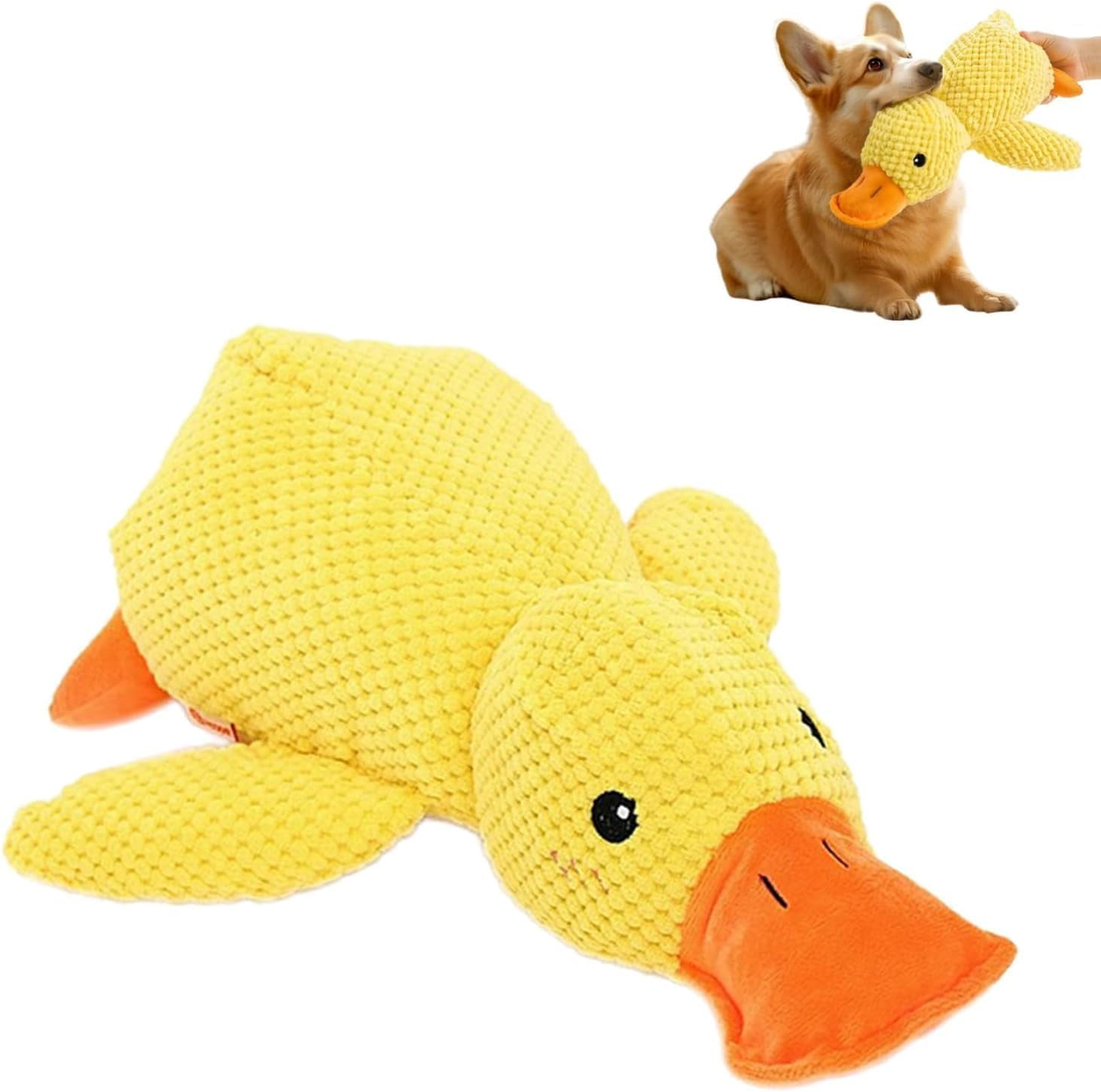 Vivahine Calming Duck Toy, Vivahine Calming Duck for Dogs, Dog Toys ...