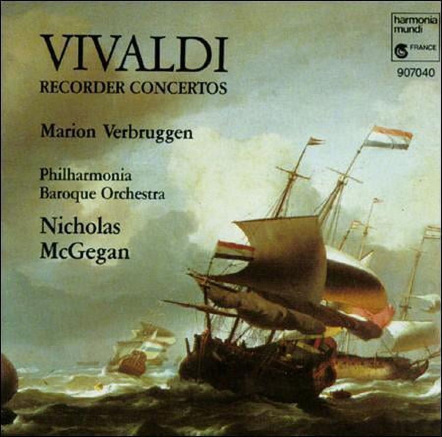 Pre-Owned Vivaldi: Recorder Concertos (CD, Dec-1991, Harmonia Mundi ...