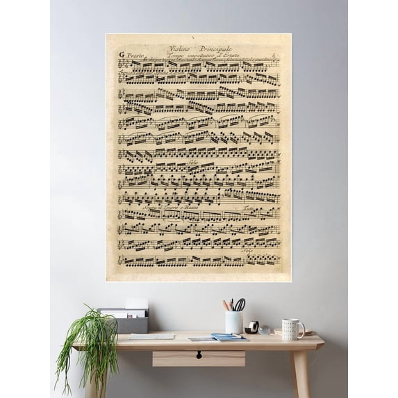 Vivaldi Summer The Four Seasons Original Handwritten Score (2 Of 4 ...