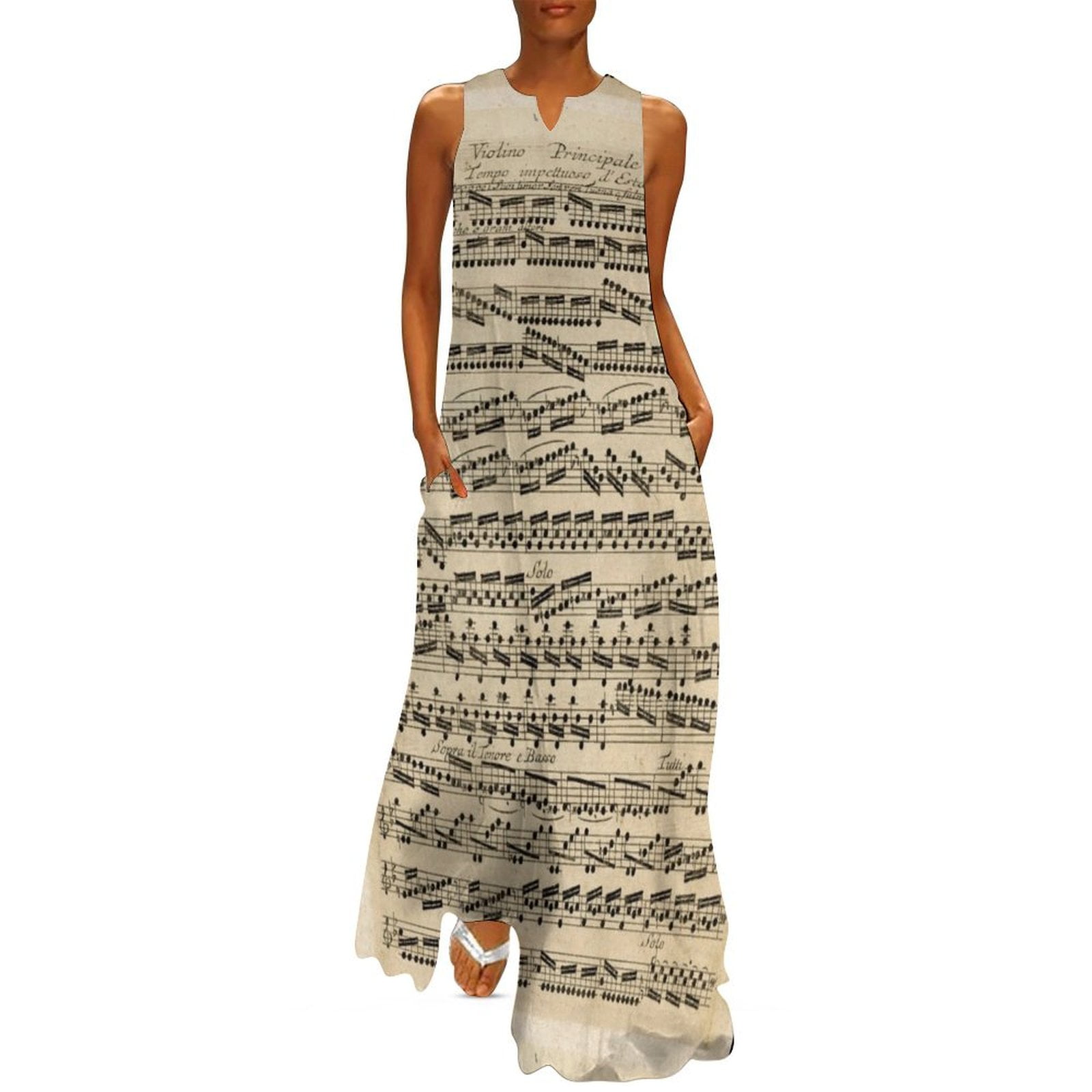 Vivaldi Summer The four Seasons handwritten score (2 of 4) Long Dress ...