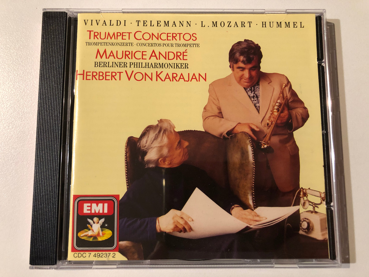 Vivaldi, Telemann, L. Mozart, Hummel - Trumpet Concertos - Maurice ...