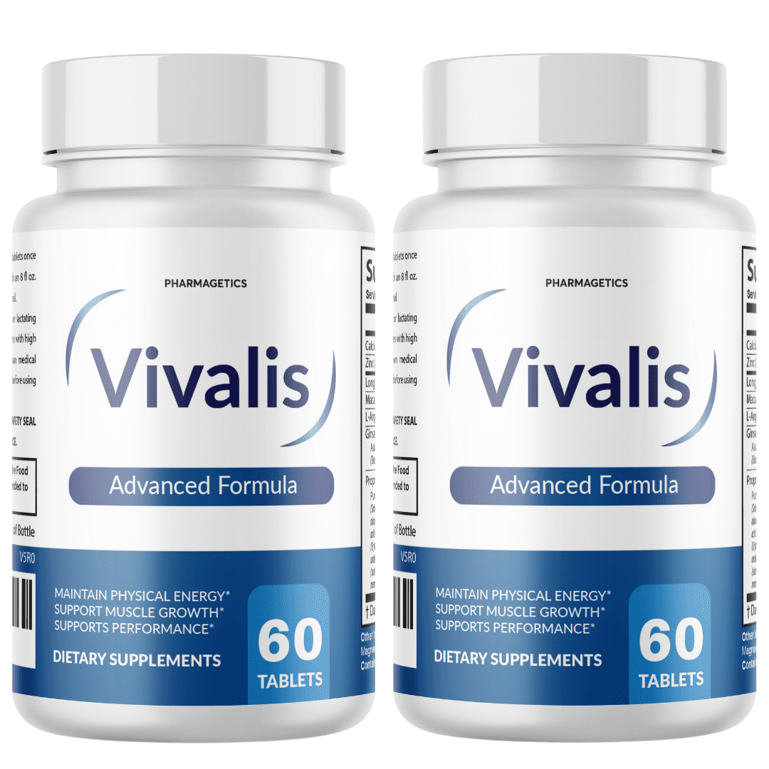 Vivalis Advanced Vitality Support Maximum Strength Formula - 2 Bottles ...