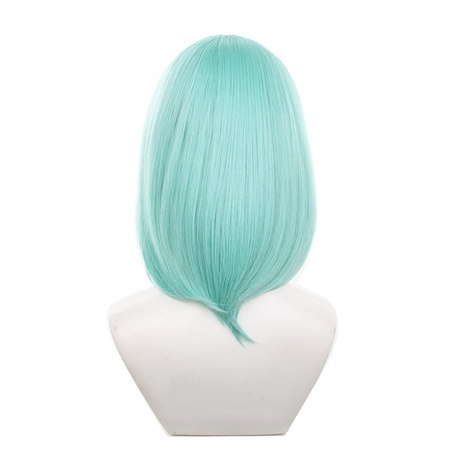 Vivaroom Blue Daily Style Wig Heat Resistant Synthetic Hair Wig ...