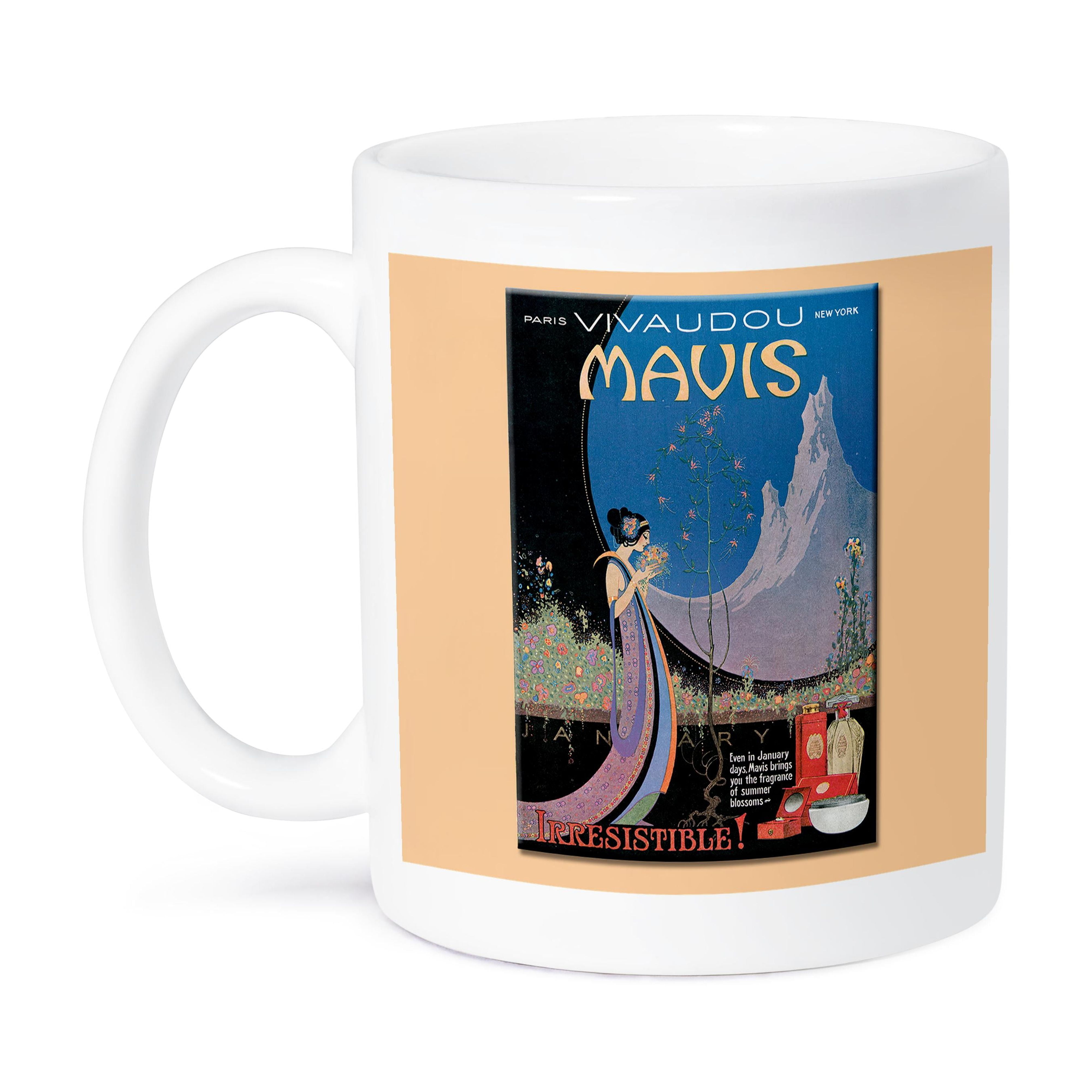 3dRose, Vivaudou Mavis Summer Fragrance Perfume Poster, 15oz Mug ...