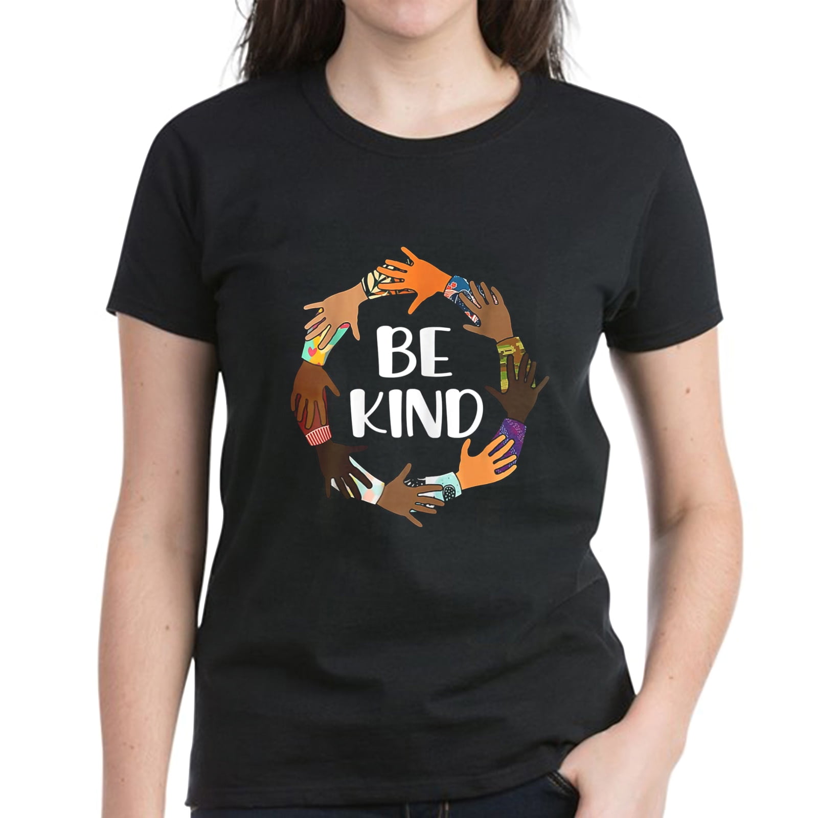 Vivay Orange Unity Day Be Kind Anti Bullying Unity Hand T-Shirt for ...