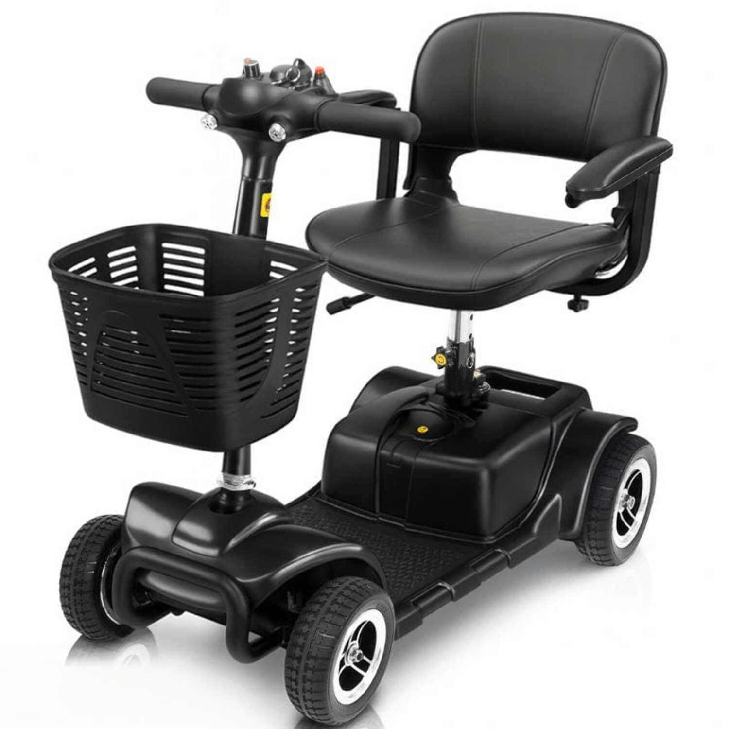 Vive 4 Wheel Battery Powered Mobility Scooter - Electric Transport ...