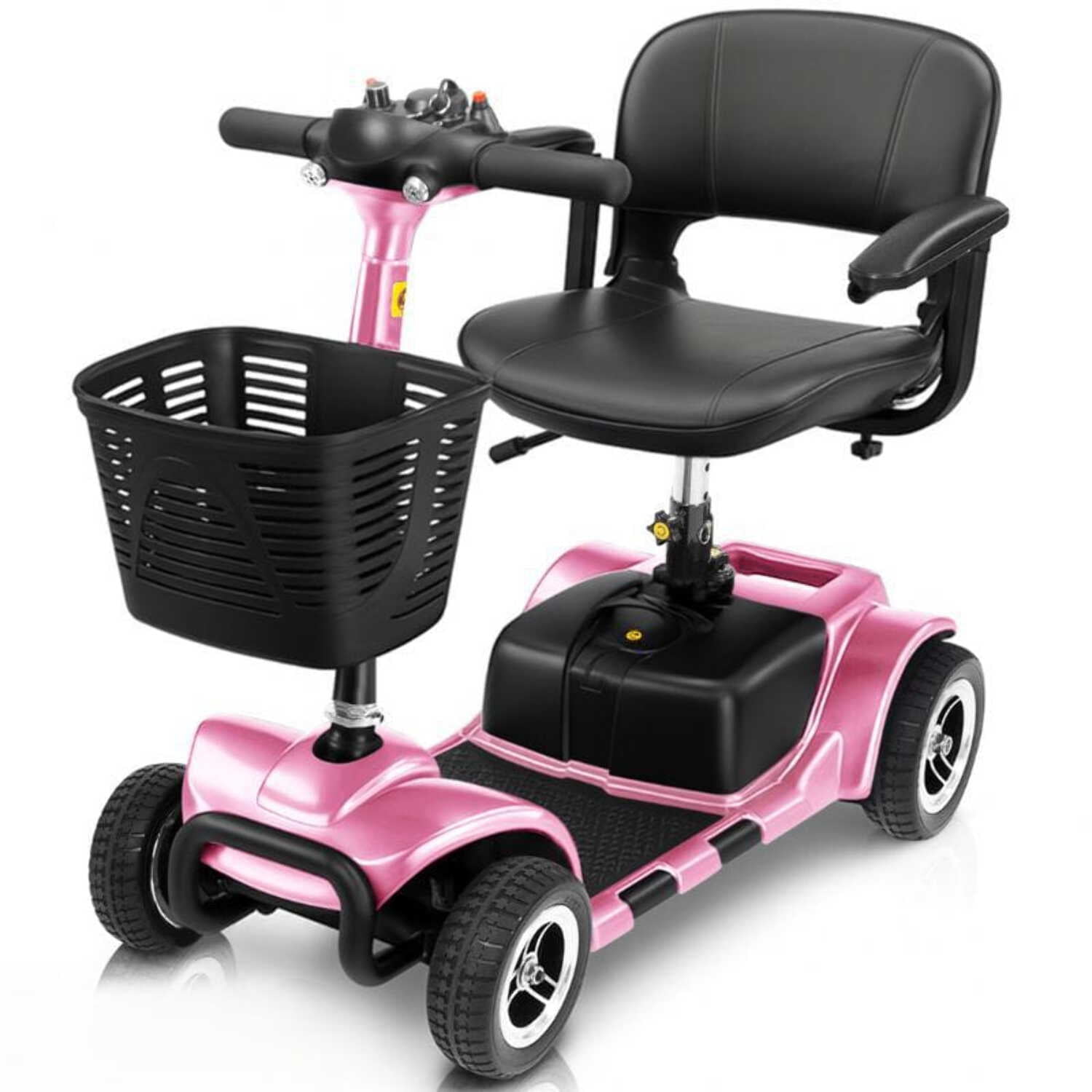 Vive 4 Wheel Battery Powered Mobility Scooter - Electric Transport ...
