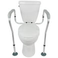 Vive Toilet Safety Rails – Adjustable Grab Bars & Frame for Seniors ...