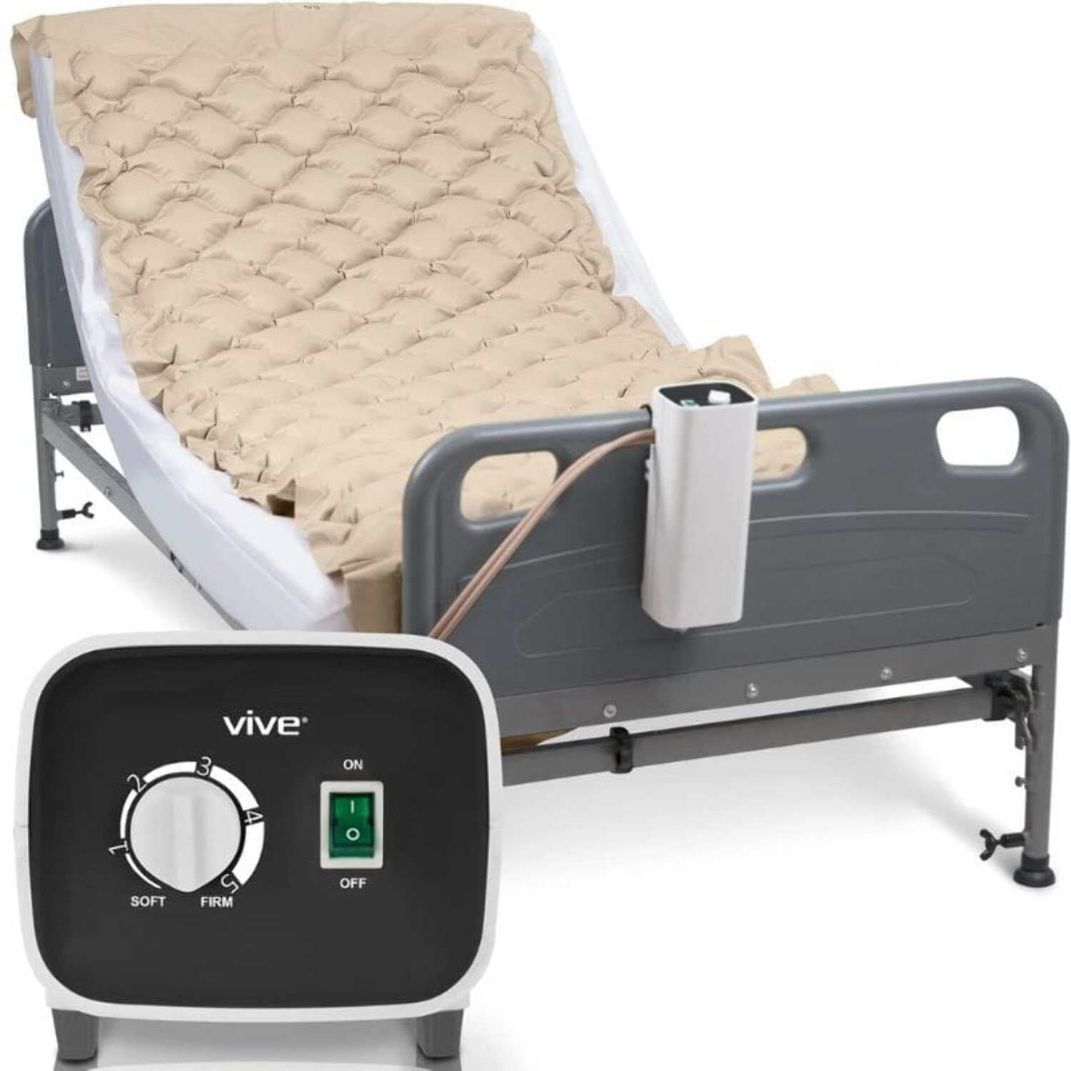 Vive Alternating Air Pressure Mattress Pad – Bed Sore & Pressure Ulcer ...