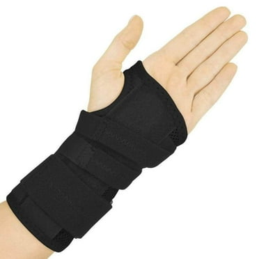 OTC 8" Wrist Splint, Left Hand, Black, Medium - Walmart.com