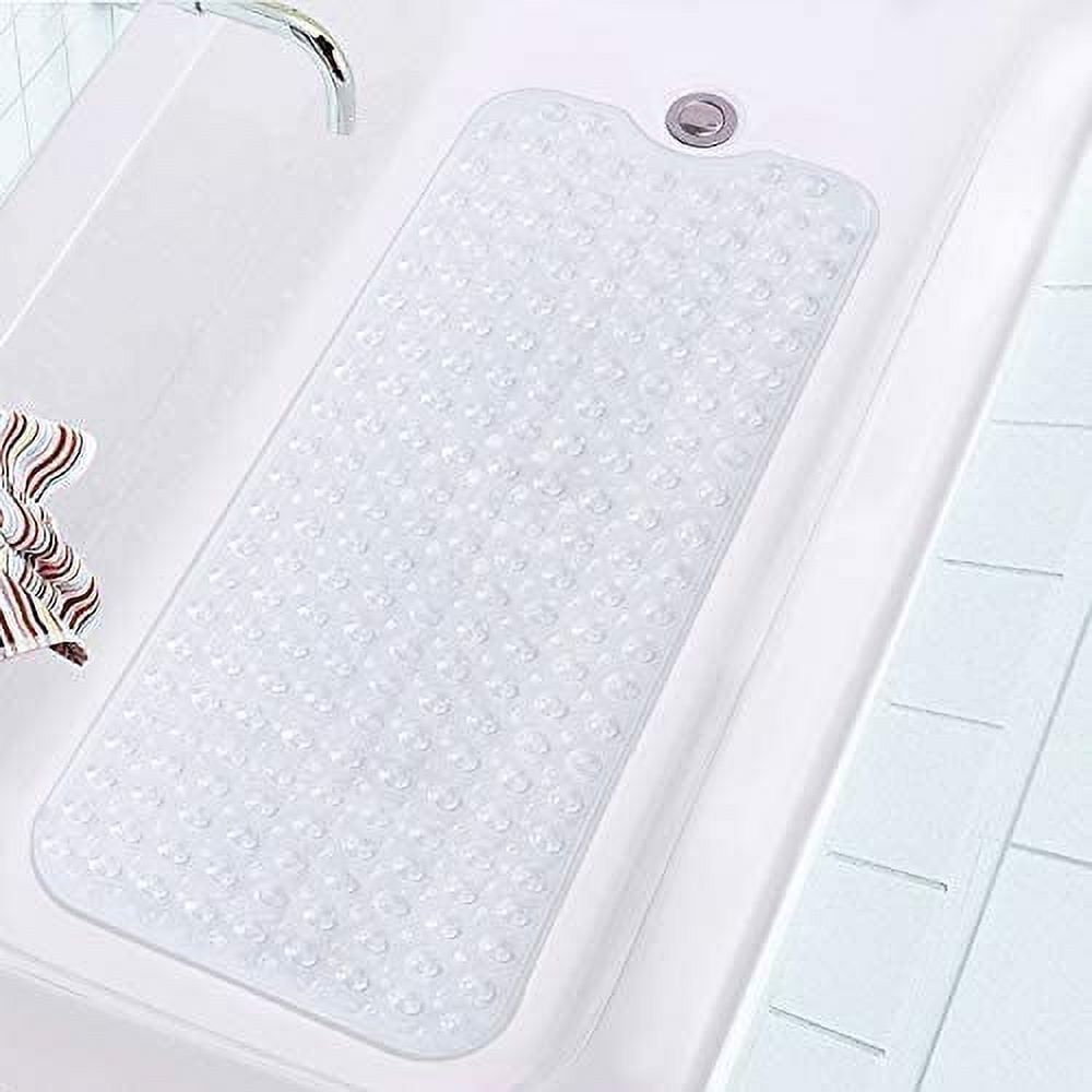 Vive Comb Bath Mat, Large Non-Slip Bathtub Mat, Shower Room Mat, 40 x ...