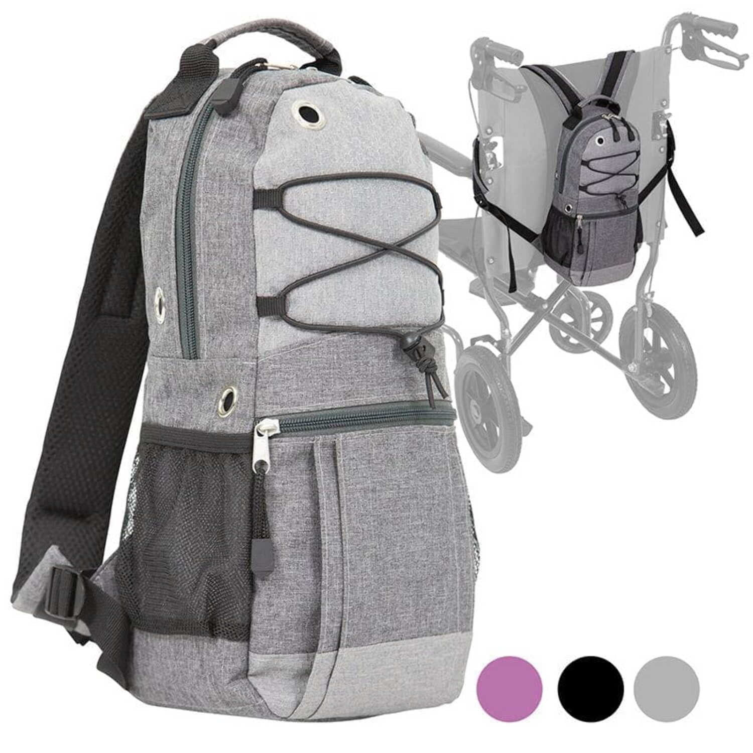 Vive Cylinder Backpack, Tank Carrying Accessories Bag, Waterproof, Gray ...