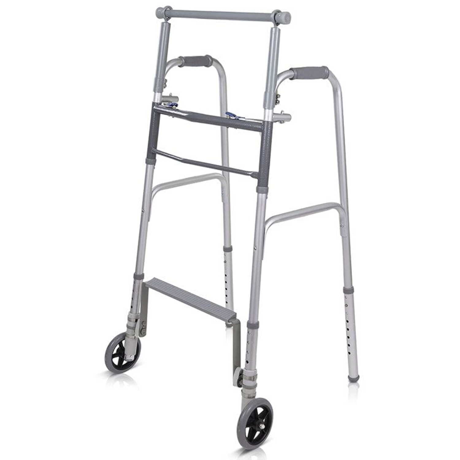 Vive Footbar Standing Walker – Patient Stand Assist with Safety Grab ...